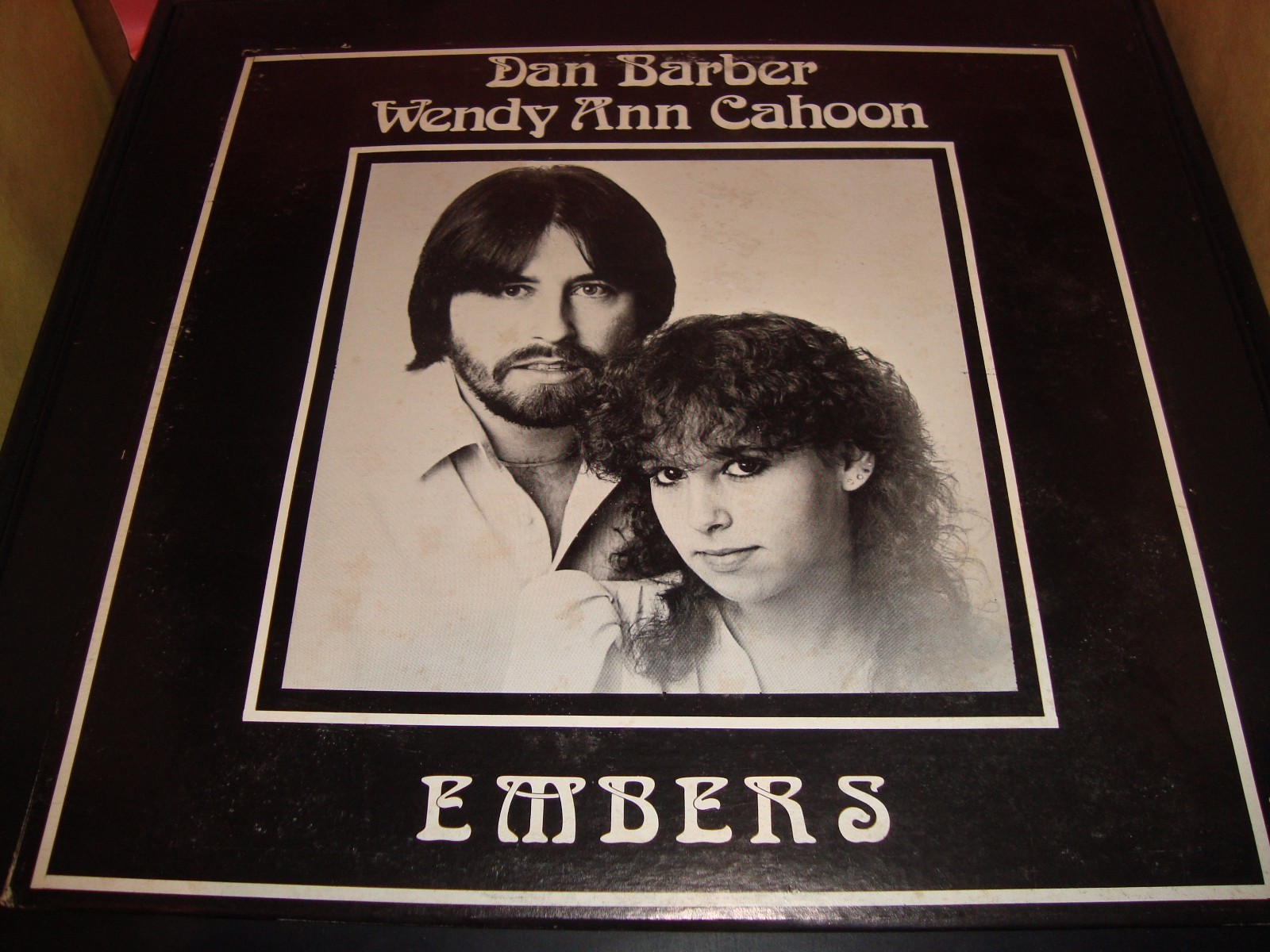 DAN BARBER & WENDY ANN CAHOON: Embers LP Rare Progressive Xian Rock ...