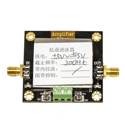 4 Order Filter Module Filter Circuit Signal Filtering Within 1MHz ...