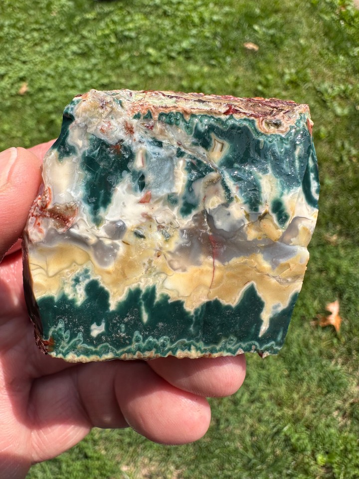 PREMIUM SPECIMEN__RARE Idaho Sunset Jasper / Agate Rough - Lemhi County ...
