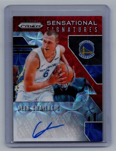 2019-20 Panini Prizm Alen Smailagic Auto Sensational Signatures AU #SS ...
