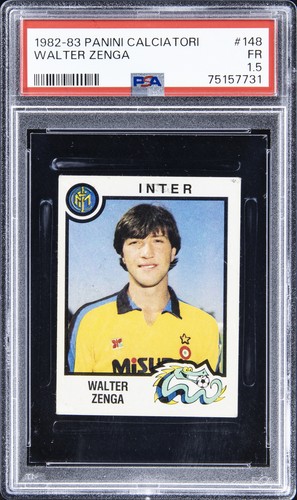 1982 PANINI CALCIATORI #148 WALTER ZENGA PSA 1.5 | eBay
