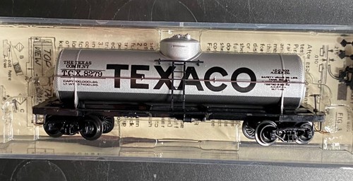 N scale Micro-trains Texaco tank car 65072 #8279 mint rare# | eBay