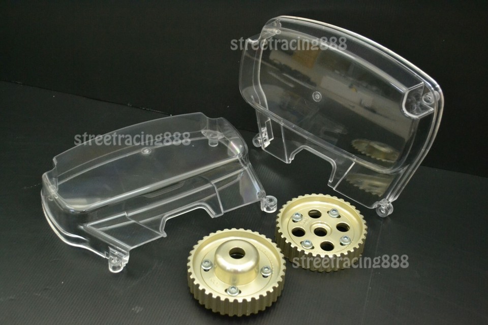 B Clear Timing Cover Cam Gear Pulley Camshaft Levin 4AGE 20V Silvertop ...