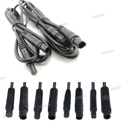 4/5/6/8pin Dash Cam Rear View Backup Reverse Car Camera Extension Cable ...
