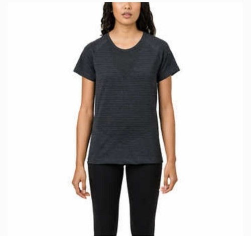 Tuff Ladies' Seamless Active Tee Dark Gray Size M NWT | eBay
