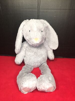 RARE-19” Pottery Barn Kids PBK Plush Bunny Rabbit Gray Easter Plush | eBay