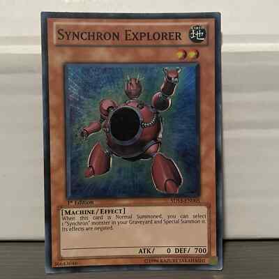 1ST EDITION SYNCHRON EXPLORER 1996 5DS3-EN005 YUGIOH CARD (LP/MP) | eBay