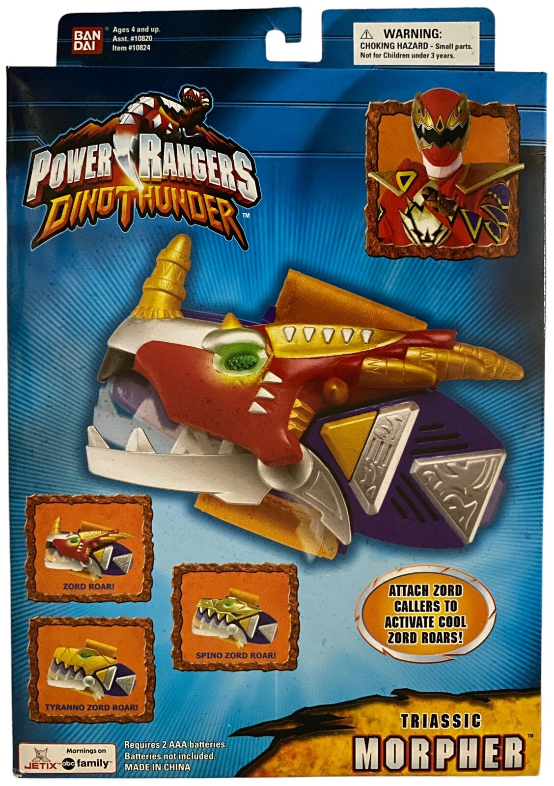 Power Rangers Dino Thunder Triassic Morpher