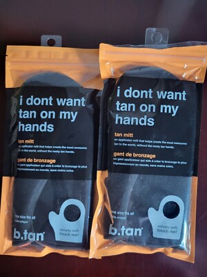 B.Tan I Don't Want Tan on My Hands... Sunless Tan Mitt NEW | eBay