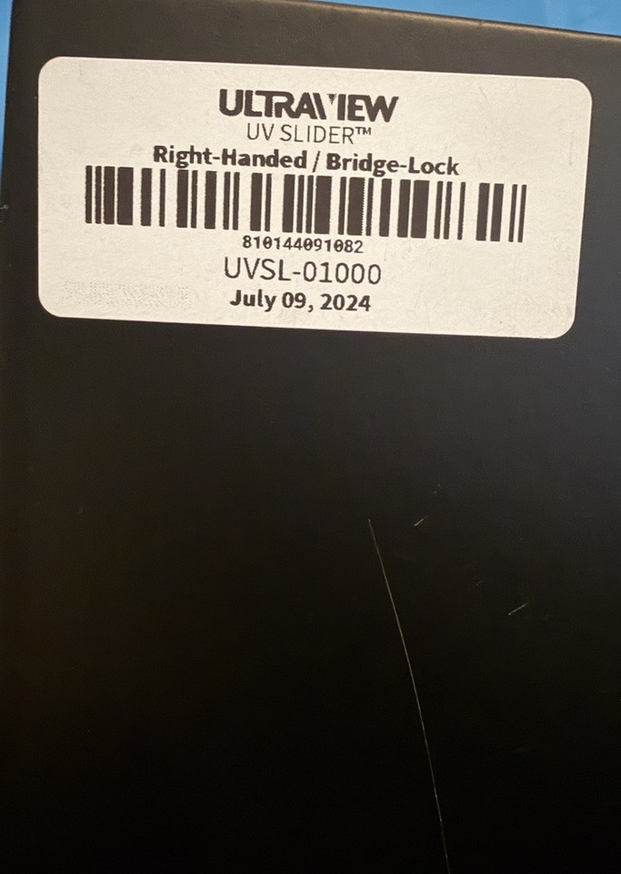 NEW Ultraview UV Slider Right-Handed / Bridge-Lock | eBay