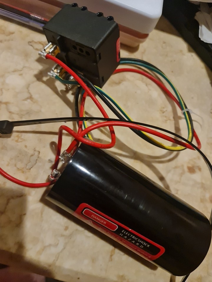 AC Hard Start Capacitor Compatible With 5-2-1 CSR-U2, Compressor Saver ...