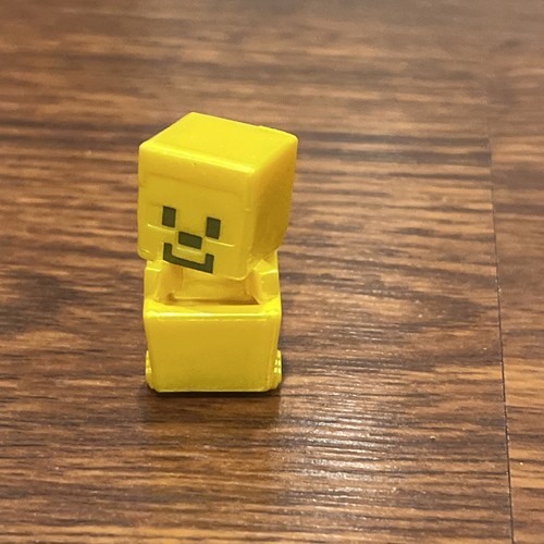 Minecraft Gold Chest Series - Mini Figure - Steve with Minecart | eBay