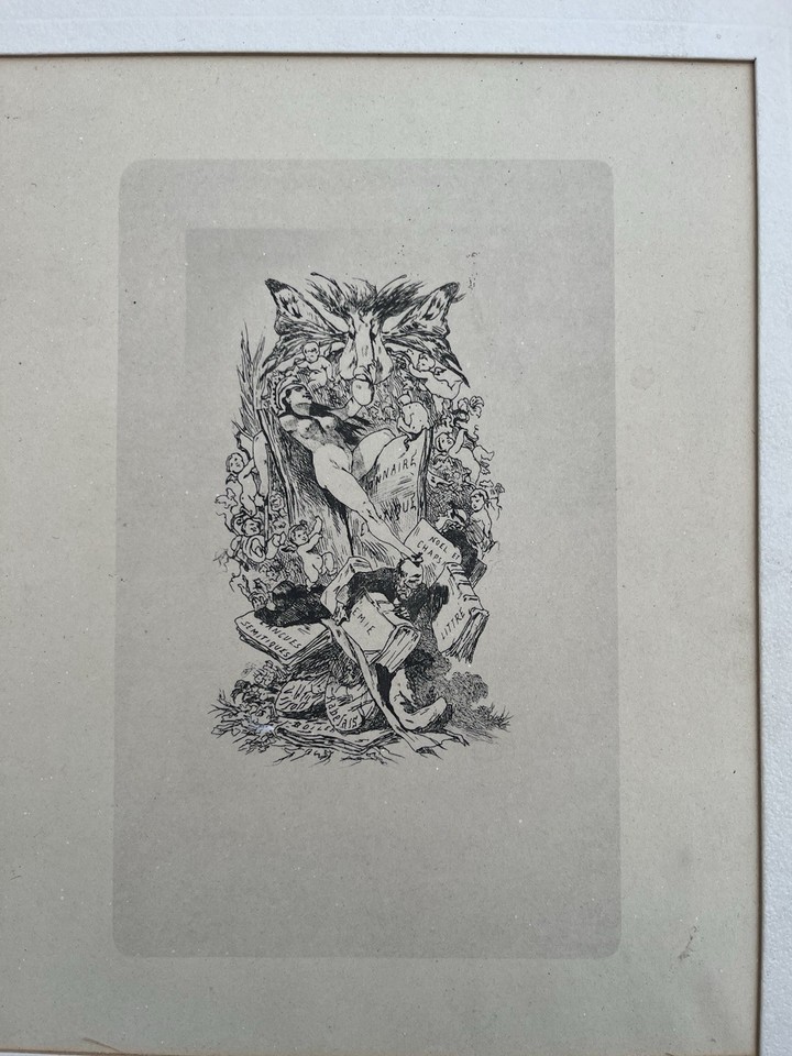 Vintage French Print Erotica Risqué Erotic | eBay