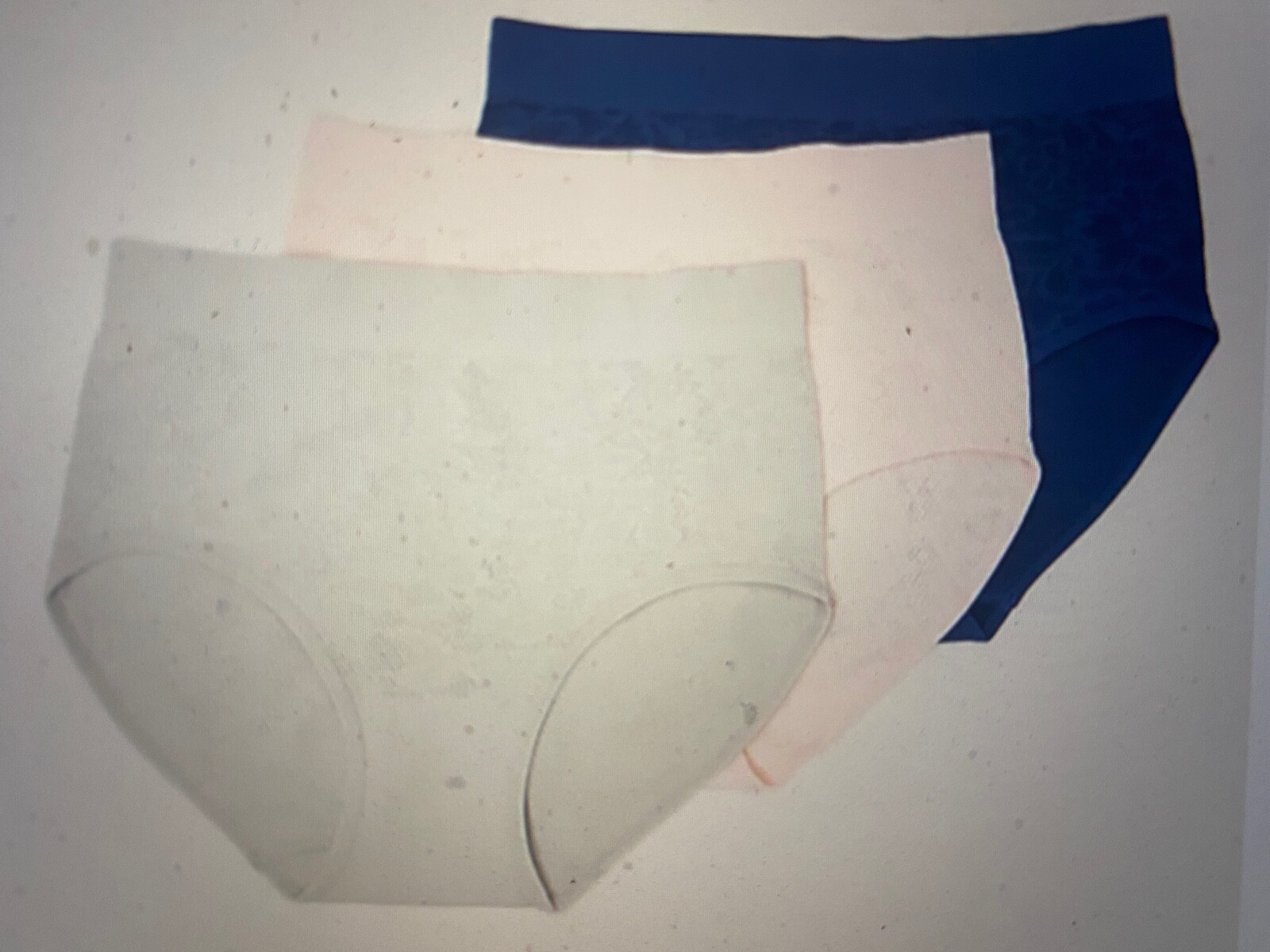 BREEZIES Lace Effects Seamless Hi Cuts Briefs - Set of 3 Pair - A463933 ...