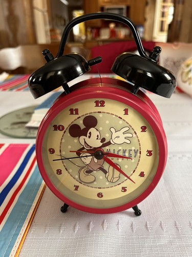 Disney's Mickey Mouse Alarm Clock | eBay