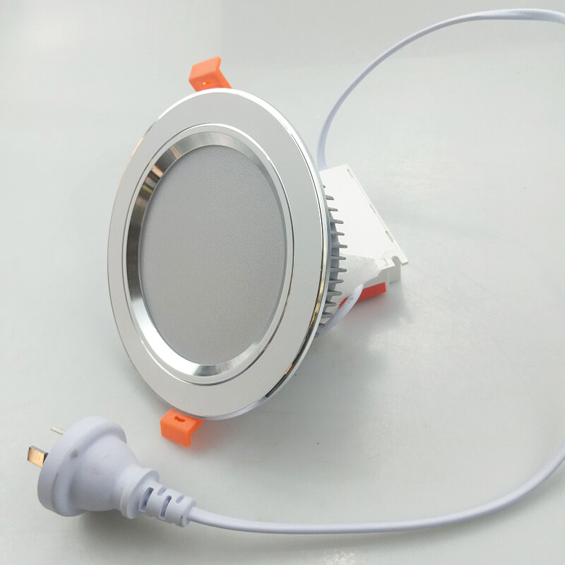 4X 14W LED Downlight 90mm Cutout Cool White Dimmable 6500K with Plug ...