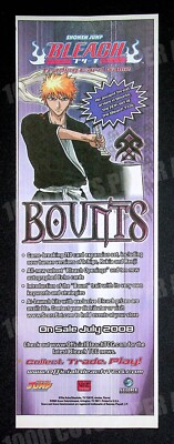 Bleach Bounts CCG Cards Viz Score 2008 Print Magazine Ad Poster Anime ...