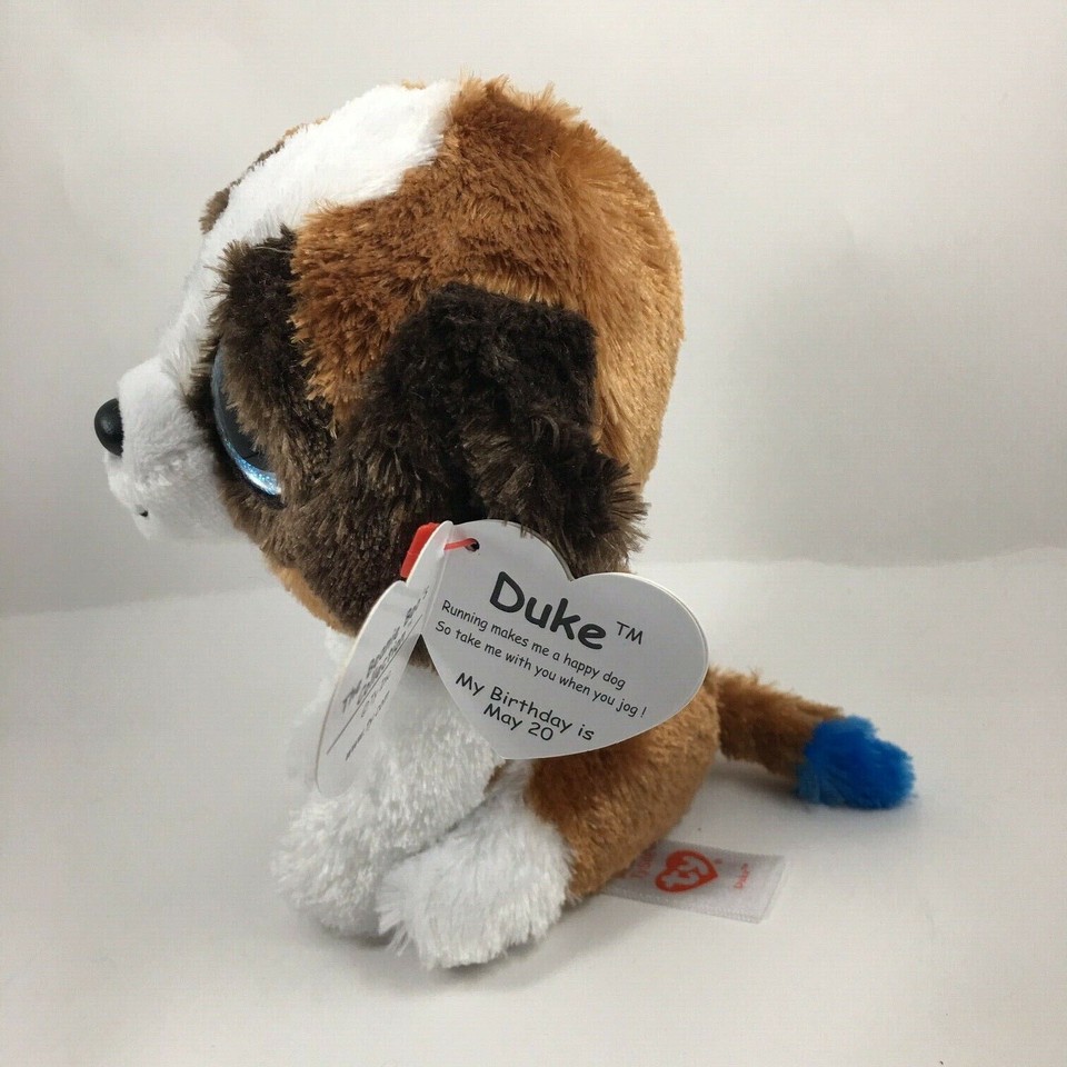 Ty Beanie Boos - DUKE the St. Bernard Dog (6 Inch) NEW - with TAGS | eBay
