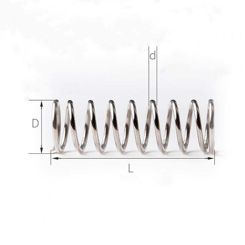 Compression Springs Coils Spring Stainless Steel Wire Dia 0.3mm Length ...