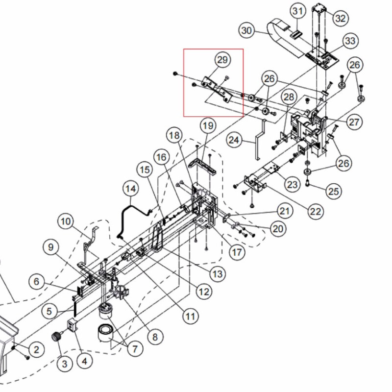 Original Graphtec CE6000-40/60/120(plus) CE6000-120AP Carriage Fixing ...