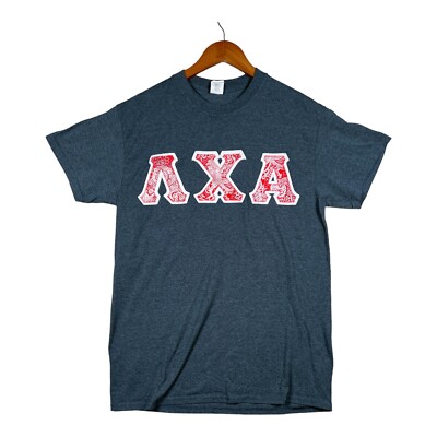 VTG Lambda Chi Alpha Vintage Letters Week Rush College University Shirt Men's M | eBay