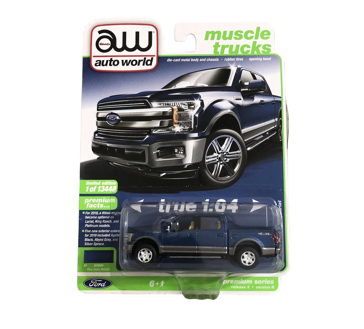 Blue Gray And Black Truck