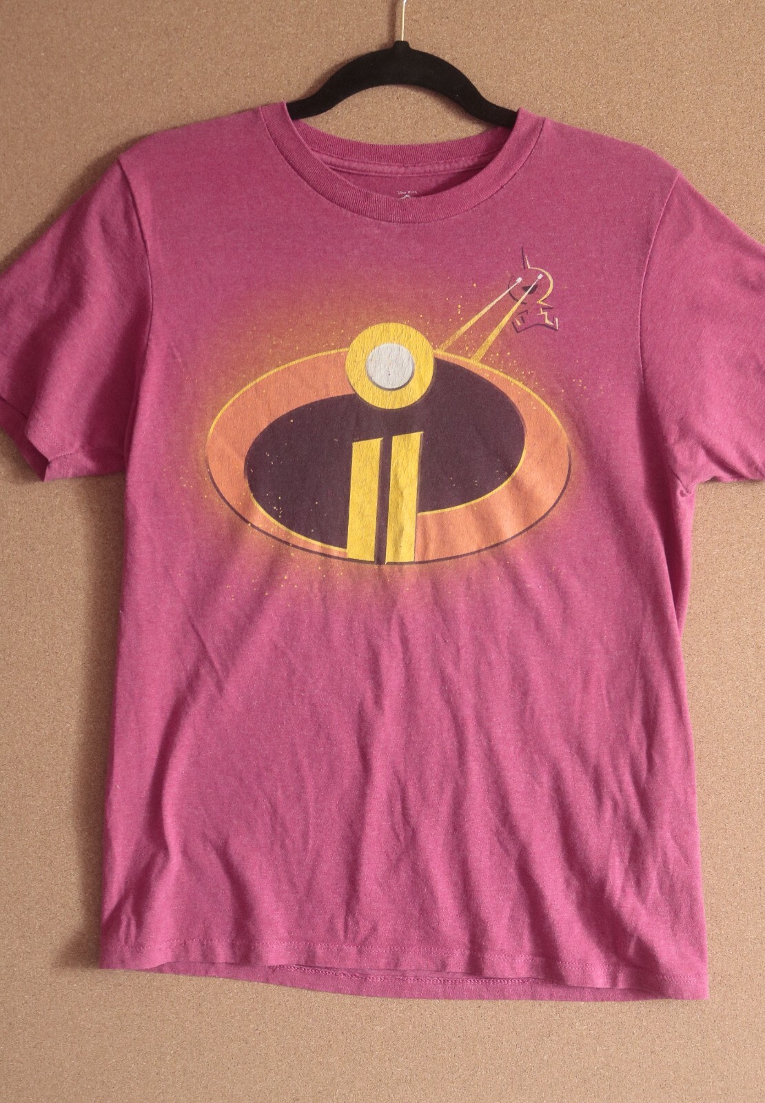 Disney Pixar Teen S Crimson Graphic logo The Incredib… - Gem