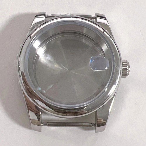 39mm Watch Shell Sapphire Glass Stainless Steel Watch Case for NH35/36 ...