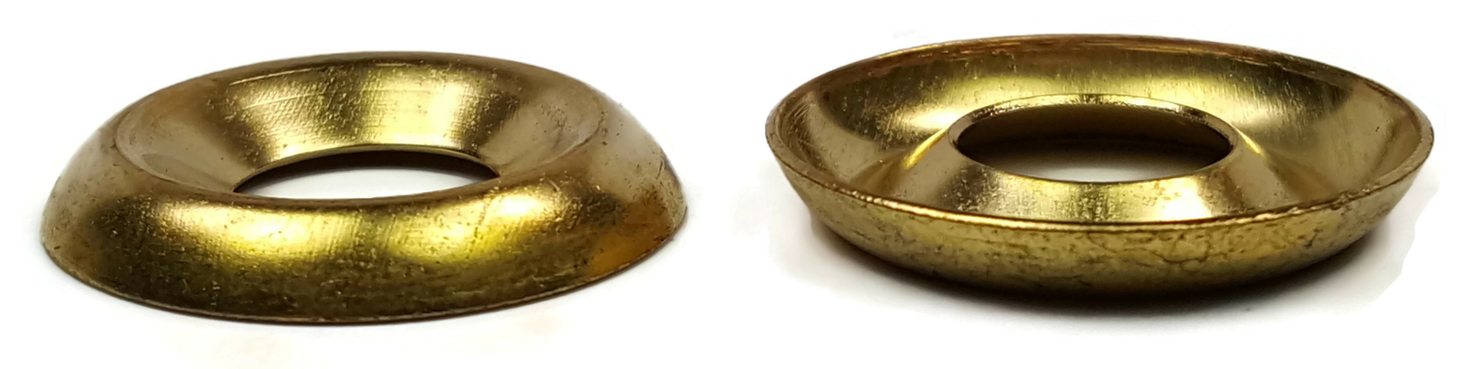 Cup Washers Brass Finishing Cup Washers - Sizes #4 To 3/8" | eBay