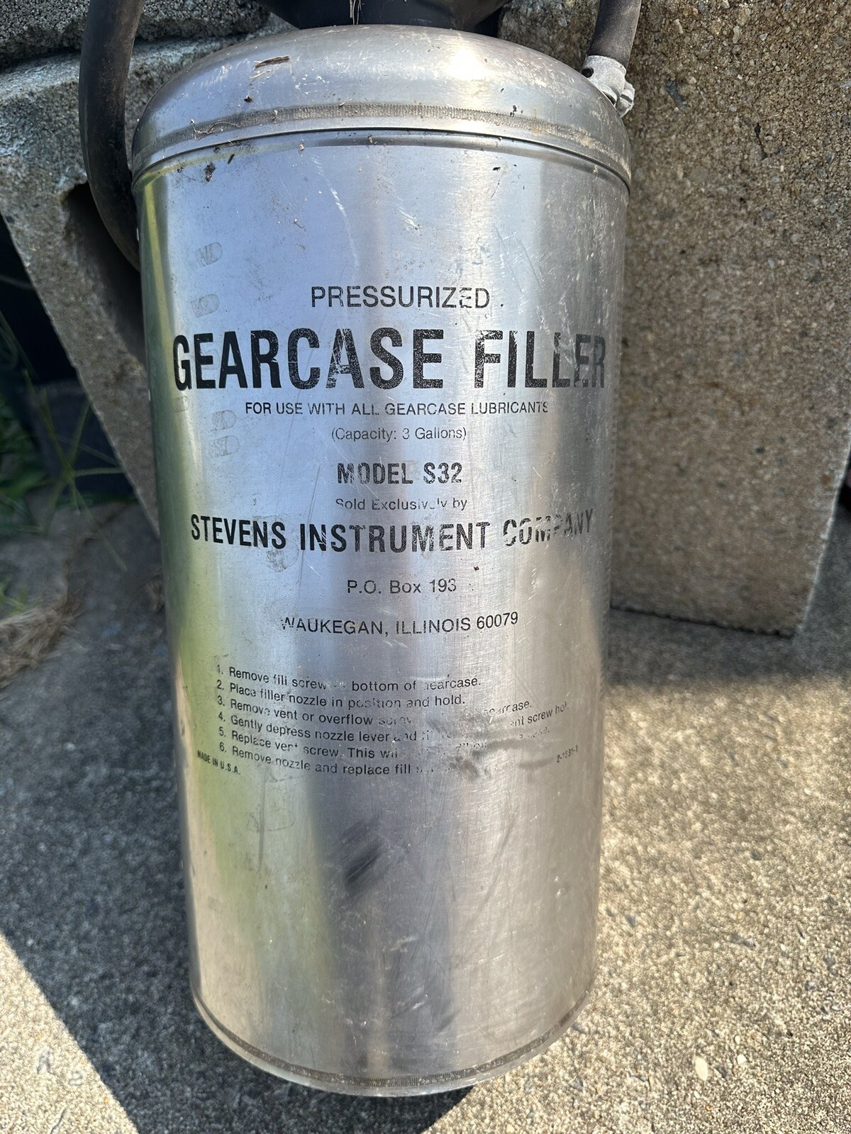 Steven’s Pressure Gearcase Filler | eBay