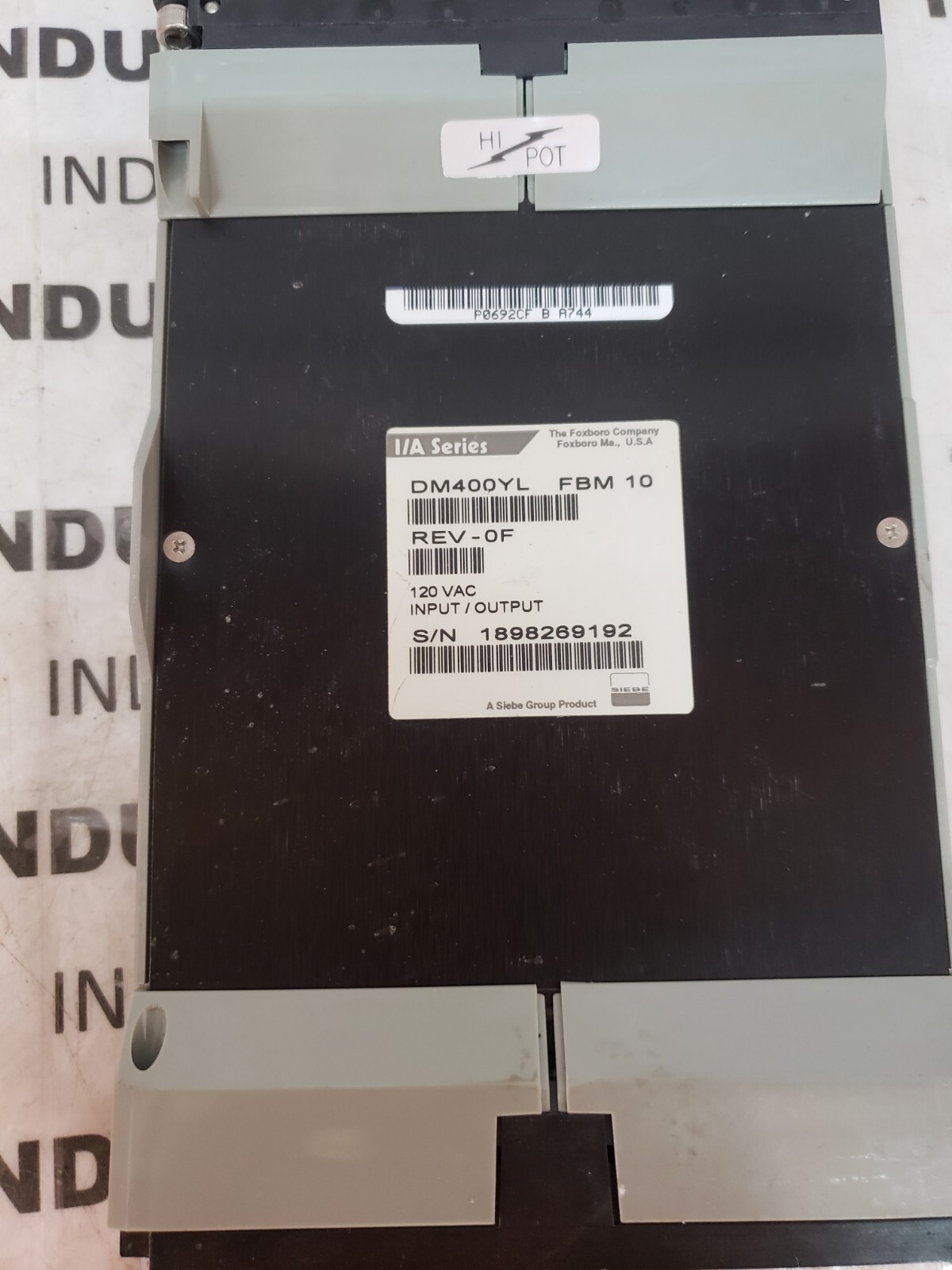 FOXBORO DM400YL FBM 10 MODULE | eBay