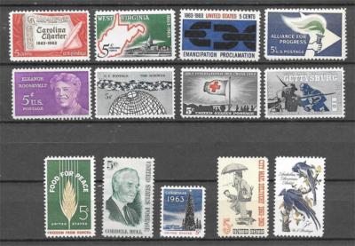 T&G STAMPS - 1963 COMPLETE YEAR SETS ALL MNH 13 STAMPS | eBay