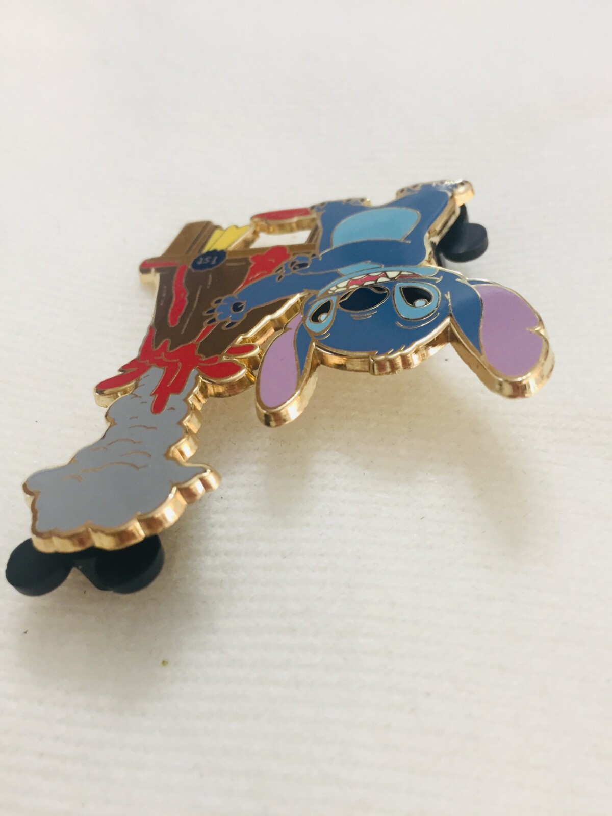 Disney Pin Aloha Stitch Volcano Limited edition Jumbo Lilo and stitch ...