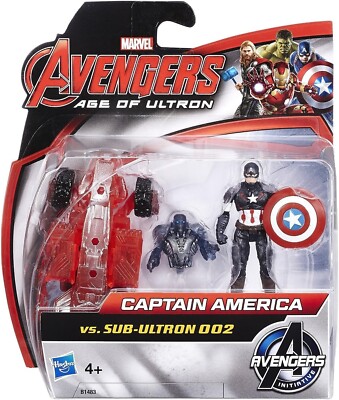 MARVEL AVENGERS AGE OF ULTRON -CAPTAIN AMERICA VS ULTRON 002 MINI ...