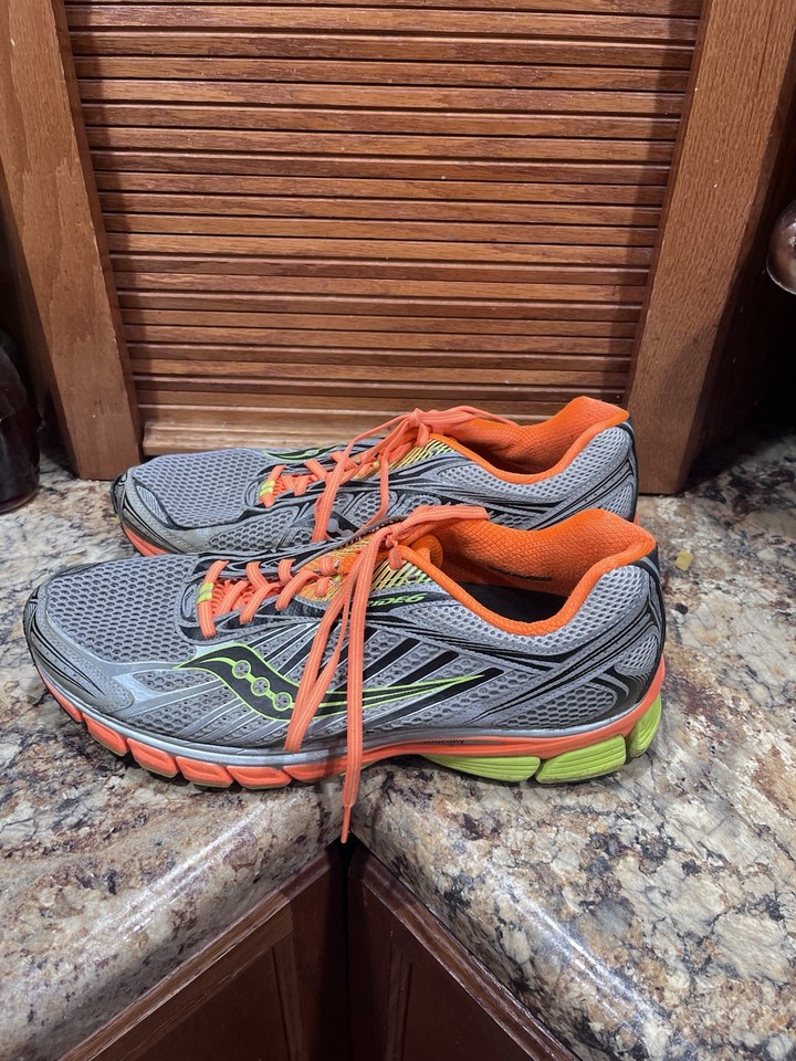 Saucony Racing Type A6 Running Shoes Mens 13 Neon Orange Hydramax | eBay