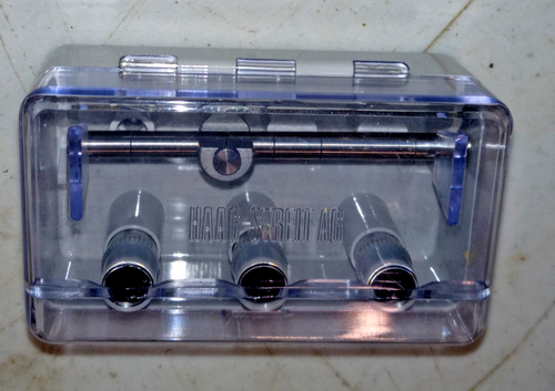 Tonometer Prisms and Calibration Bar, All Is New and Unused, For ...