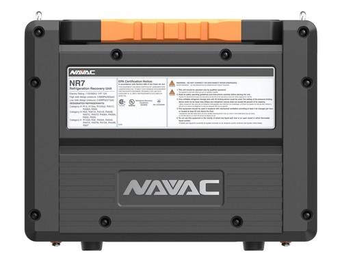 NAVAC NR7 Brushless Refrigerant Recovery Unit, A2L compatible ...