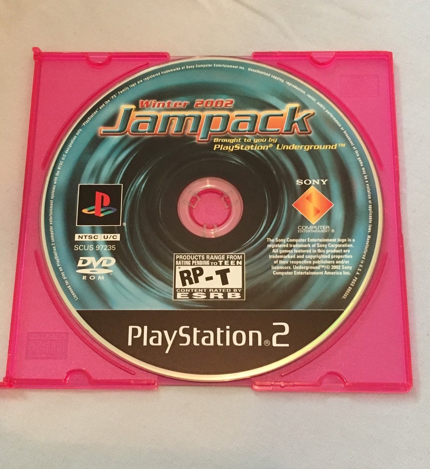 Jampack: Underground 2001 and Winter 2002 PS2 Game | eBay