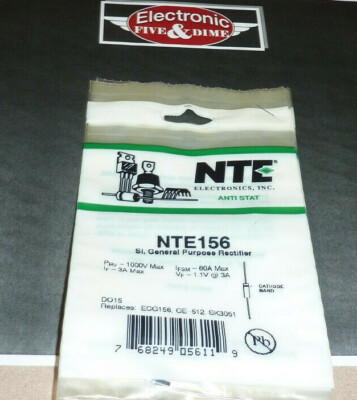 NTE156 R-Si, 1000 PRV, 3A | eBay