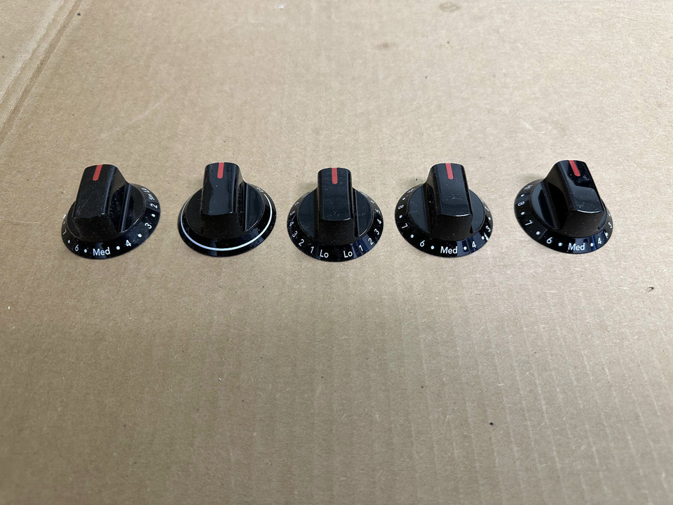 Frigidaire Cooktop Knob Set(5) 5304518268 5304518269 5AP6802516 ...