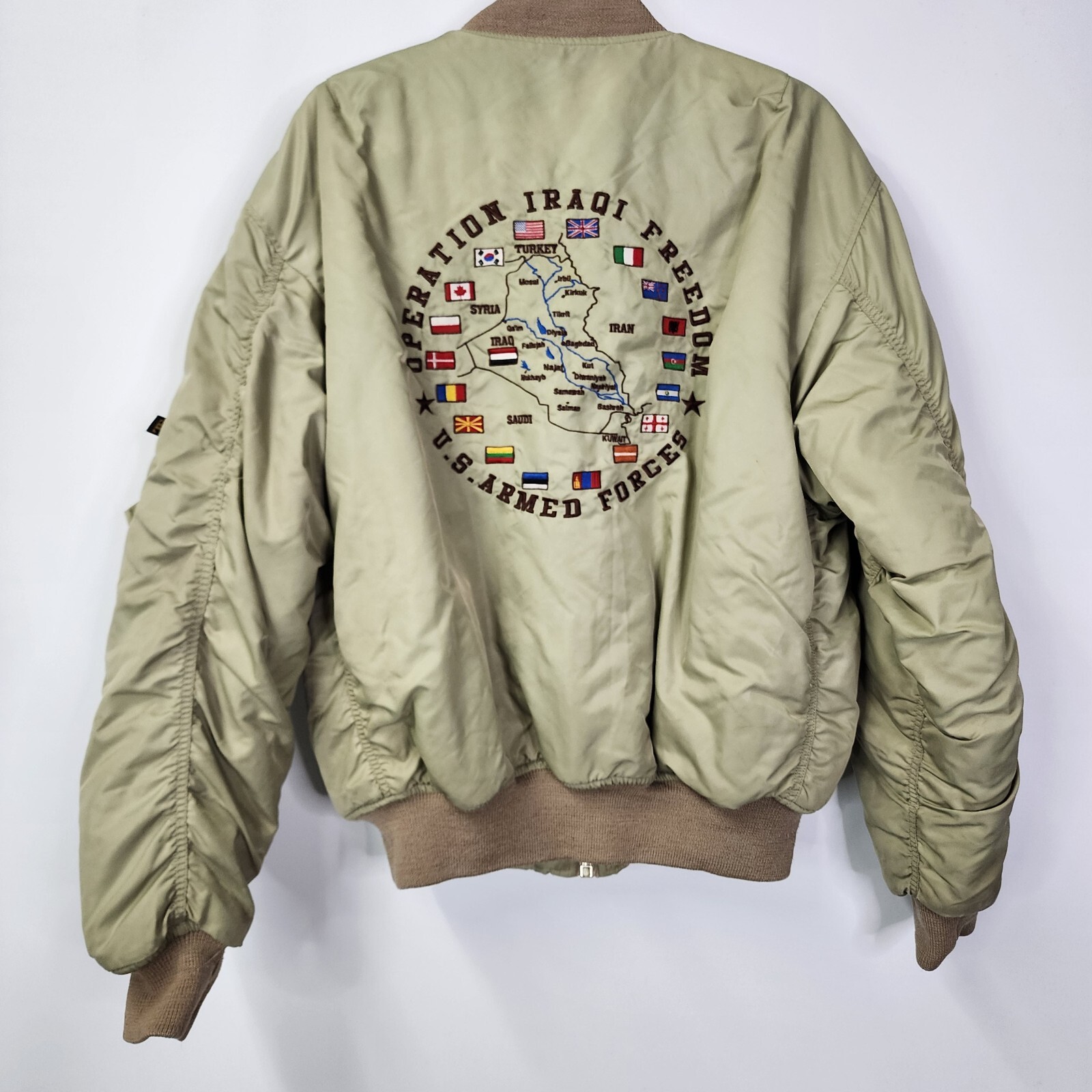 Task Force MA-1 Bomber Jacket Operation Iraqi Freedom… - Gem