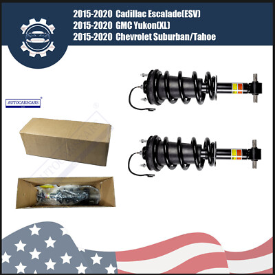 Pair Front Shock Absorber Strut Assys for Chevy Tahoe Suburban Magnetic ...