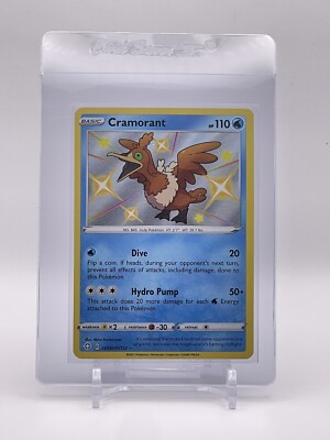Pokémon TCG Cramorant Shining Fates SV030/SV122 Holo Shiny Holo Rare | eBay