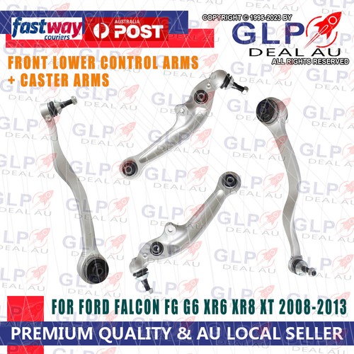 4 PCS Front Lower Control Radius Arm For Ford FALCON FG G6 XR6 XR8 XT ...