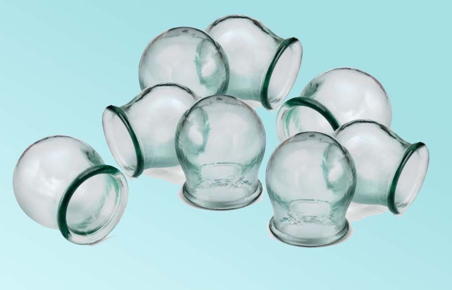 3-24 pcs USSR Glass Fire Cupping Cups Vintage Jars Health Medical ...