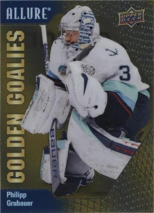 2023-24 Upper Deck Allure - Golden Goalies Philipp Grubauer #GG-14 for ...