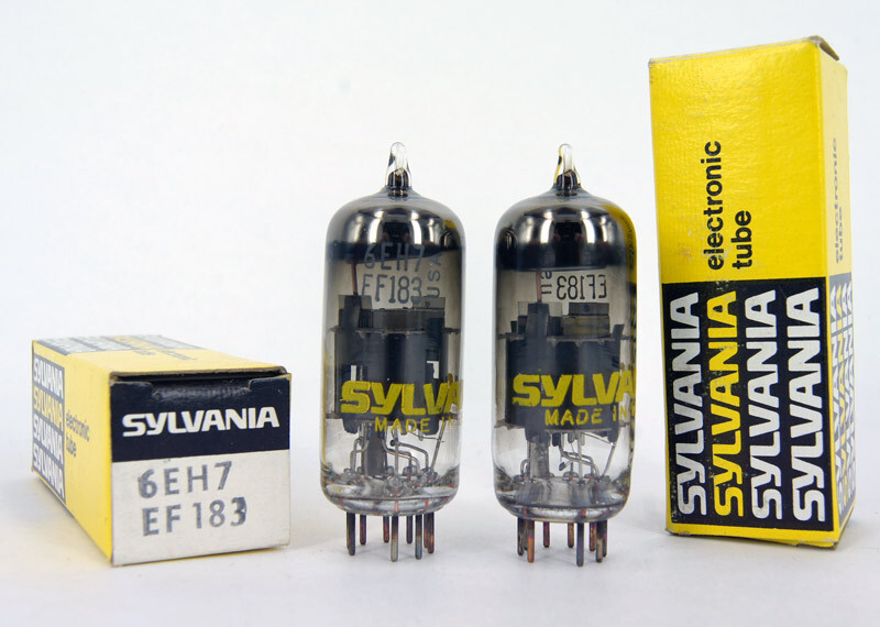 ONE 6EH7/EF183 SYLVANIA NOS Tube Röhre Lampe Valvola Valvula 진공관 真空管 ...