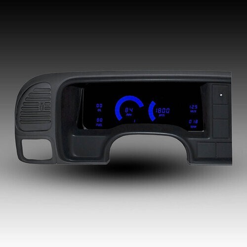 1995-1999 GM/Chevy Digital Gauges Blue LED Intellitronix DP6007B Made ...