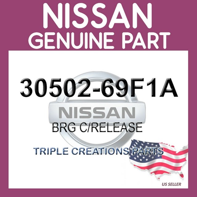 30502-69f1a Nissan Bearing-clutch Release 3050269F1A Genuine OEM Part ...