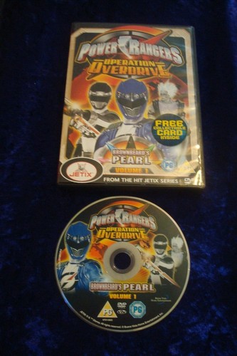 DVD.POWER RANGERS OPERATION OVERDRIVE.BROWNBEARD'S PEARL.UK REGION 2 ...